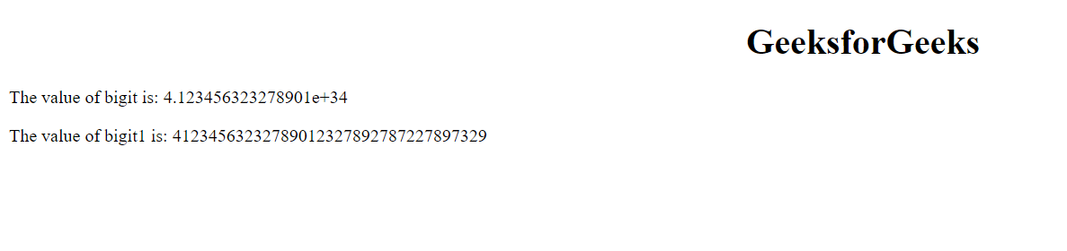 如何处理 JavaScript 中的大数字？ | 码农参考