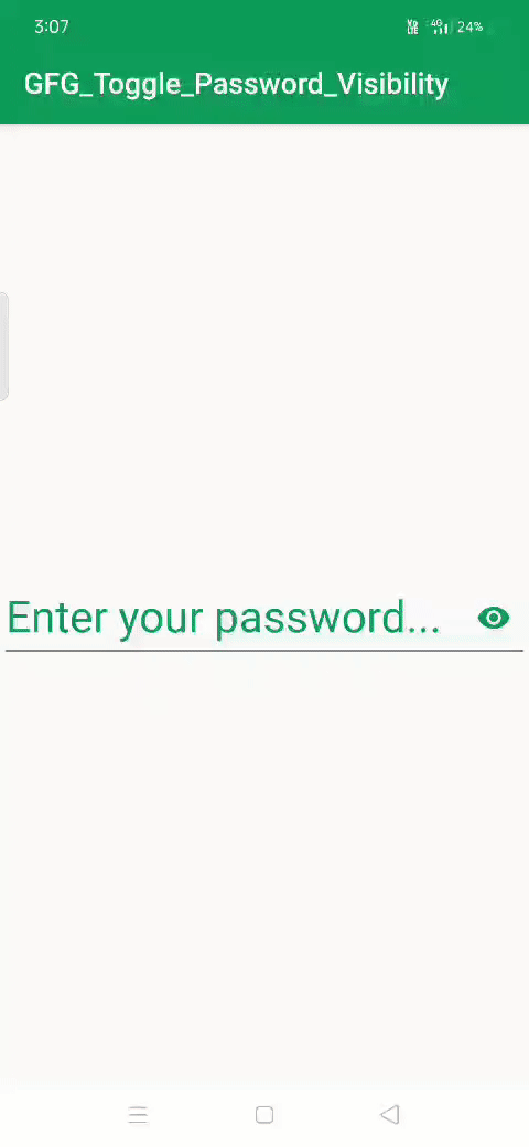 如何在 Android 中切换密码可见性？ | 码农参考