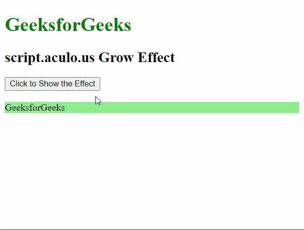 script.aculo.us 生长效果 | 码农参考