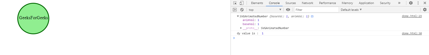 SVG FEDropShadow.dy 属性 | 码农参考