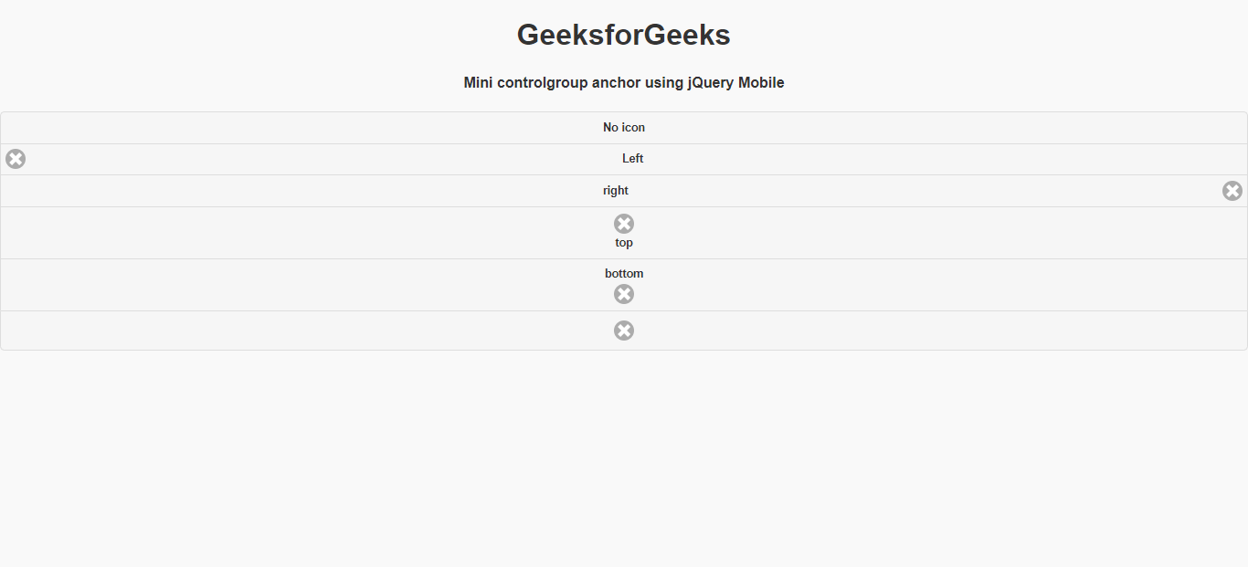 如何使用 jQuery Mobile 制作迷你大小的垂直控件组？ | 码农参考
