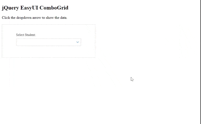 如何使用 jQuery EasyUI 设计组合网格？ | 码农参考