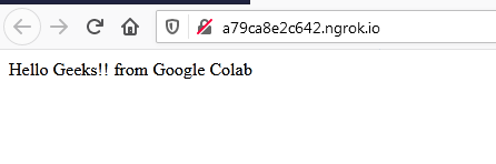 如何使用 Ngrok 在线运行 Python Flask 应用程序？ | 码农参考