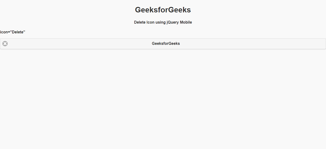 如何使用 jQuery Mobile 制作删除图标？ | 码农参考