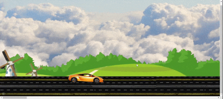 使用 HTML 和 CSS 设计行驶中的汽车动画 | 码农参考