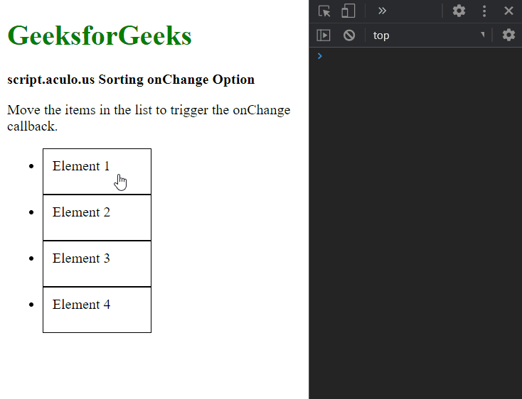 script.aculo.us 排序 onChange 选项 | 码农参考
