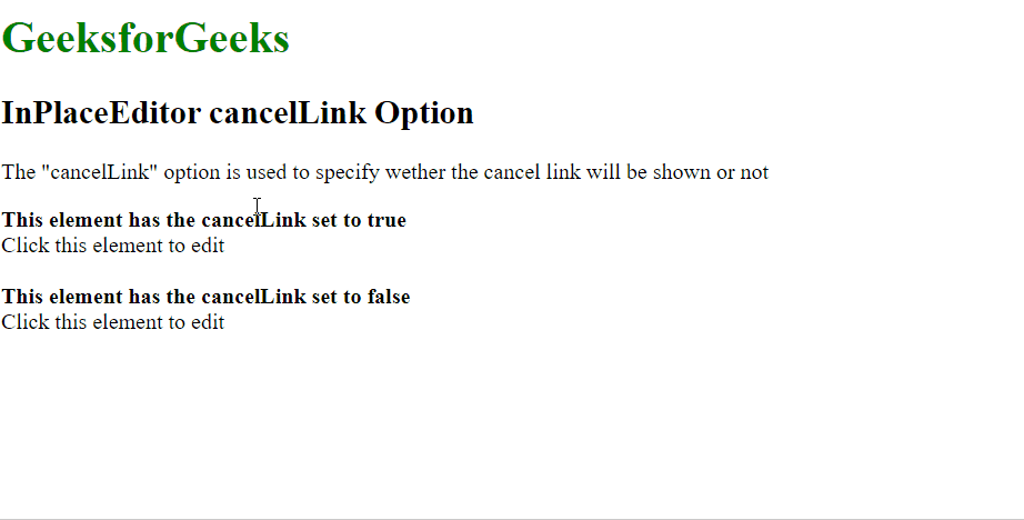 script.aculo.us InPlaceEditor cancelLink 选项 | 码农参考