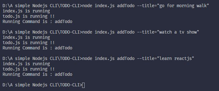使用 Node.js 的简单任务管理器 CLI | 码农参考