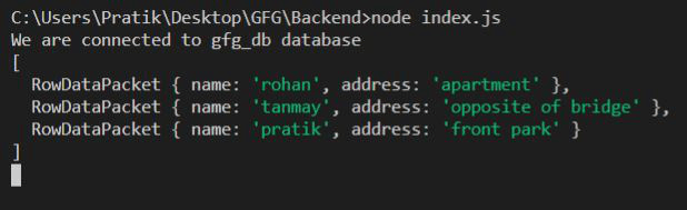 Node.js MySQL 限制条款 | 码农参考