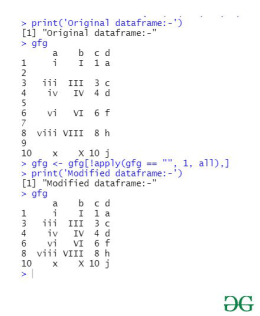  R Dataframe 