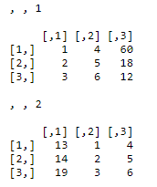 使用 R 中的 dim() 函数创建 3D 数组 | 码农参考