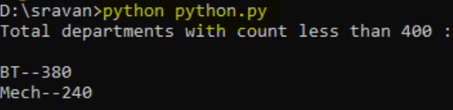 Python MySQL – GROUP BY 和 HAVING 子句 | 码农参考