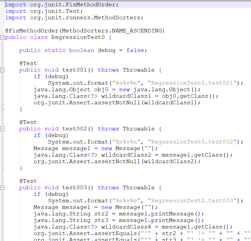 在 Java 中使用 Randoop API 生成 Junit 测试用例 | 码农参考