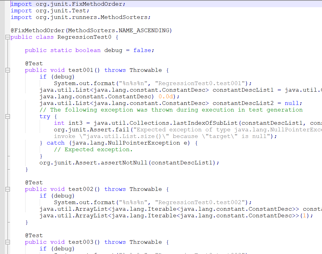 在 Java 中使用 Randoop API 生成 Junit 测试用例 | 码农参考