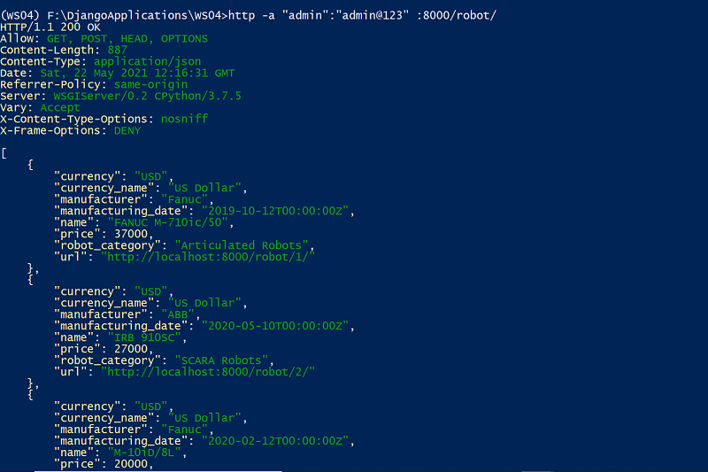 基本身份验证 – Django REST 框架 | 码农参考