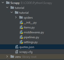 将 Scrapy Python 输出写入 JSON 文件 | 码农参考
