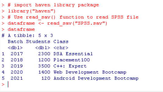 将 SPSS sav 文件读入 R | 码农参考