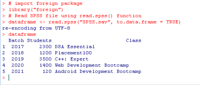 将 SPSS sav 文件读入 R | 码农参考