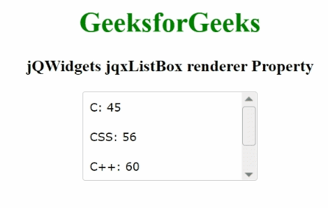 jQWidgets jqxListBox 渲染器属性 | 码农参考
