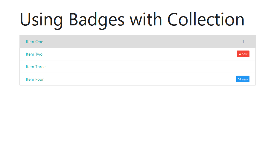 解释 Materialise CSS 中的徽章？ | 码农参考