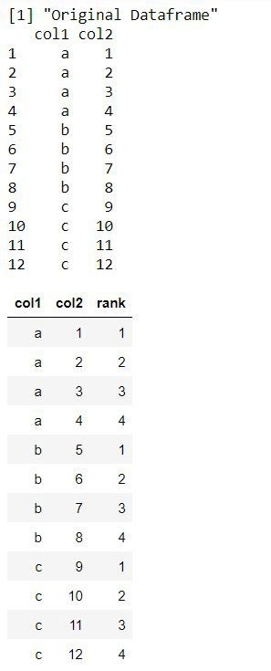 使用 R 中的 Dplyr 包按组对变量进行排名 | 码农参考