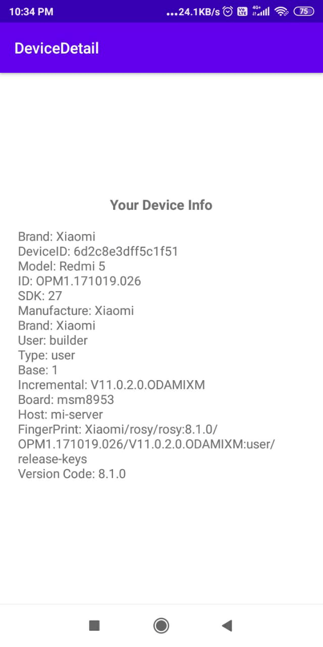 如何在 Android 中获取设备信息？ | 码农参考