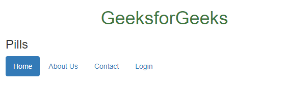 如何在 Bootstrap 中创建选项卡式药丸和垂直药丸导航菜单？ | 码农参考