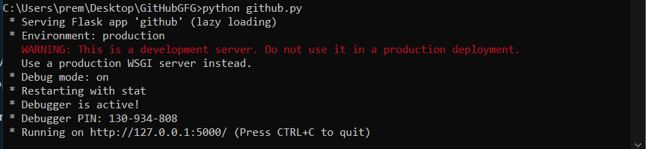 创建 GitHub API 以使用 Python 和 Flask 获取用户个人资料图像和存储库数量 | 码农参考