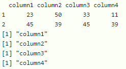 如何遍历 R dataframe中的列名？ | 码农参考