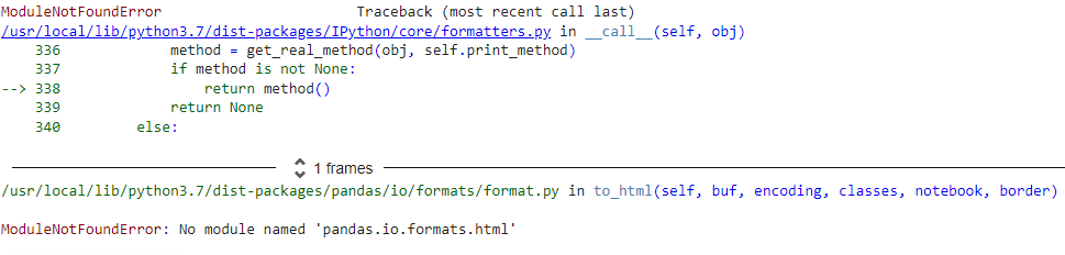如何修复：没有名为 pandas 的模块 | 码农参考