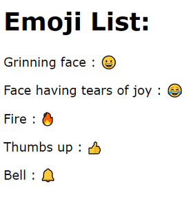 如何在 HTML 文档中添加表情符号？ | 码农参考