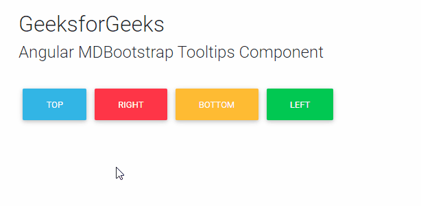 Angular MDBootstrap 工具提示组件 | 码农参考