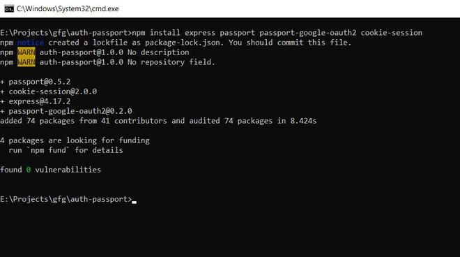 在 Node.js 中使用 Passport 进行 Google 身份验证 | 码农参考