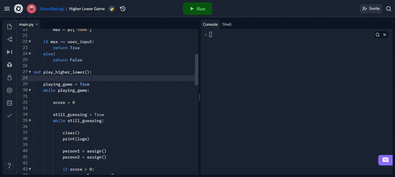 使用 Python 进行高低游戏 | 码农参考