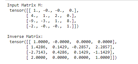 如何在 PyTorch 中计算方阵的逆 | 码农参考