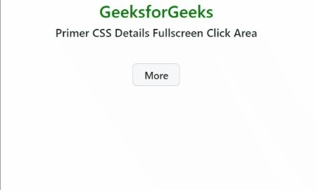 Primer CSS Details 全屏点击区域 | 码农参考