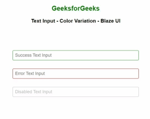 Blaze UI 文本输入 | 码农参考