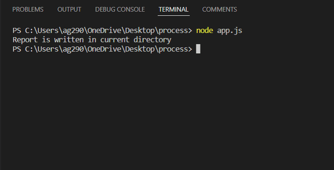 Node.js process.report 对象 | 码农参考