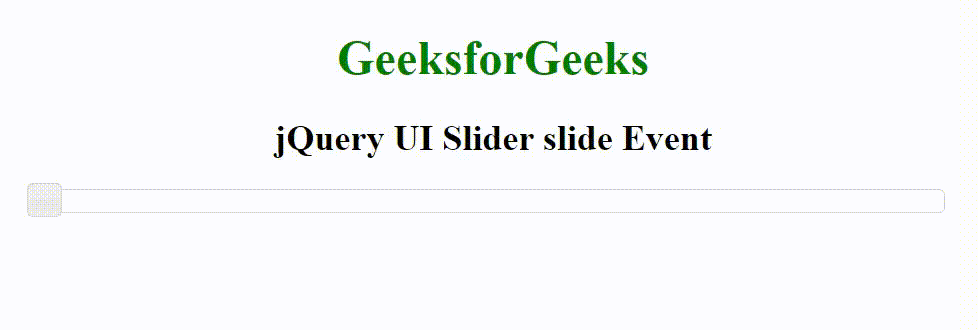 jQuery UI Slider 幻灯片事件 | 码农参考