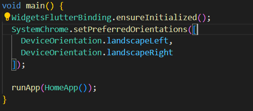 Flutter – 管理设备方向 | 码农参考