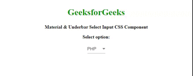 Onsen UI 选择输入 CSS 组件 | 码农参考