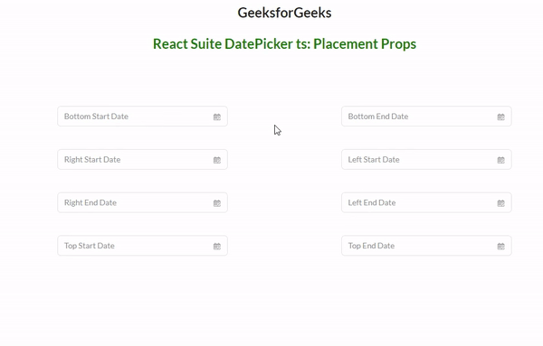 React Suite DatePicker ts:Placement Props | 码农参考