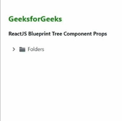 React.js 蓝图树组件道具 | 码农参考
