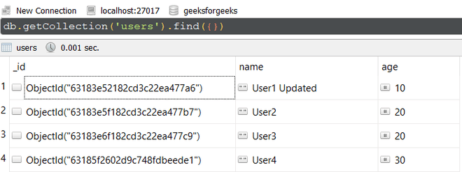 Mongoose 文档 Model.bulkWrite() API | 码农参考