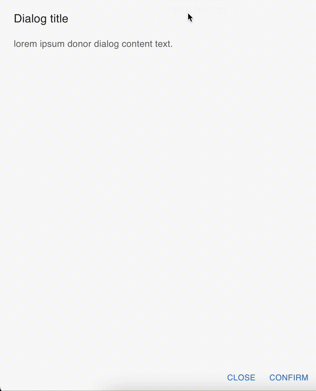 反应 MUI DialogContentText API | 码农参考