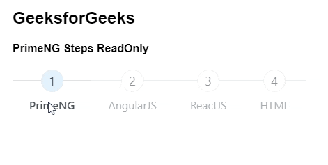 Angular PrimeNG 只读步骤 | 码农参考