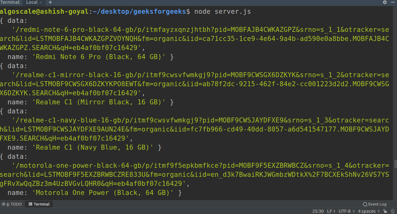 节点 |使用 Cheerio 进行网络爬取 | 码农参考
