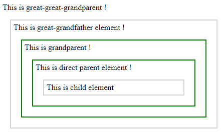 jQuery | parentsUntil() 与示例 | 码农参考