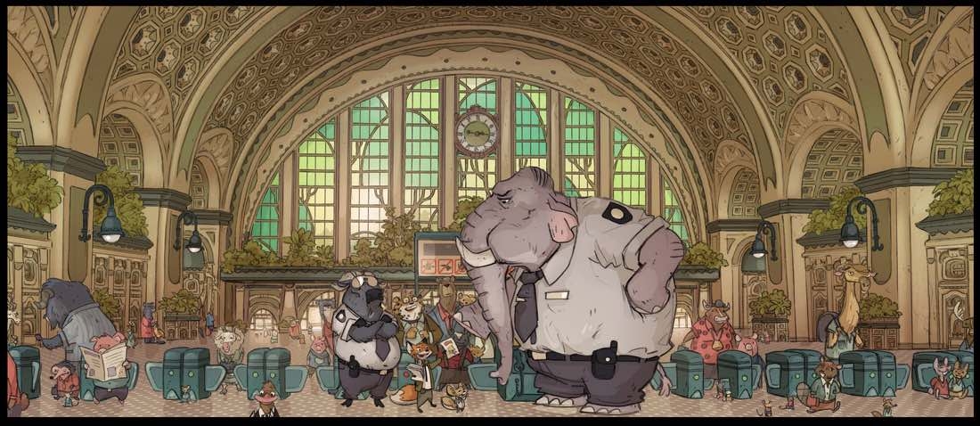 ZOOTROPOLIS – ECCO I TANTISSIMI CONCEPT ART! – ME GUSTA CHANNEL