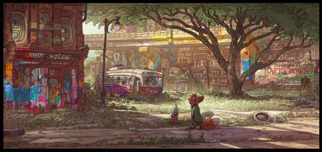 ZOOTROPOLIS – ECCO I TANTISSIMI CONCEPT ART! – ME GUSTA CHANNEL